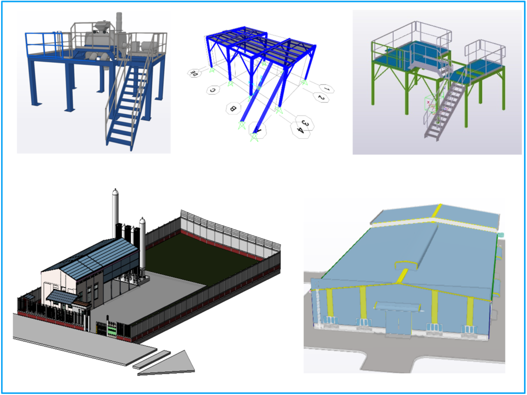3D/ BIM Civil & Structural Steel Engineering - ICEB Solutions